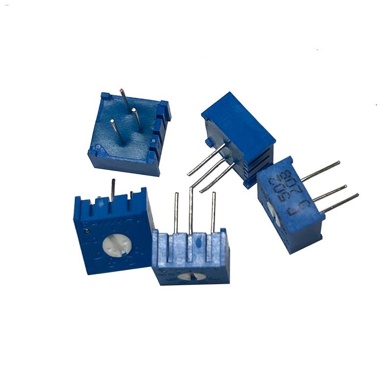 3386P potentiometer 5K/50K/500K/500 ohm top-adjustable single-turn ...