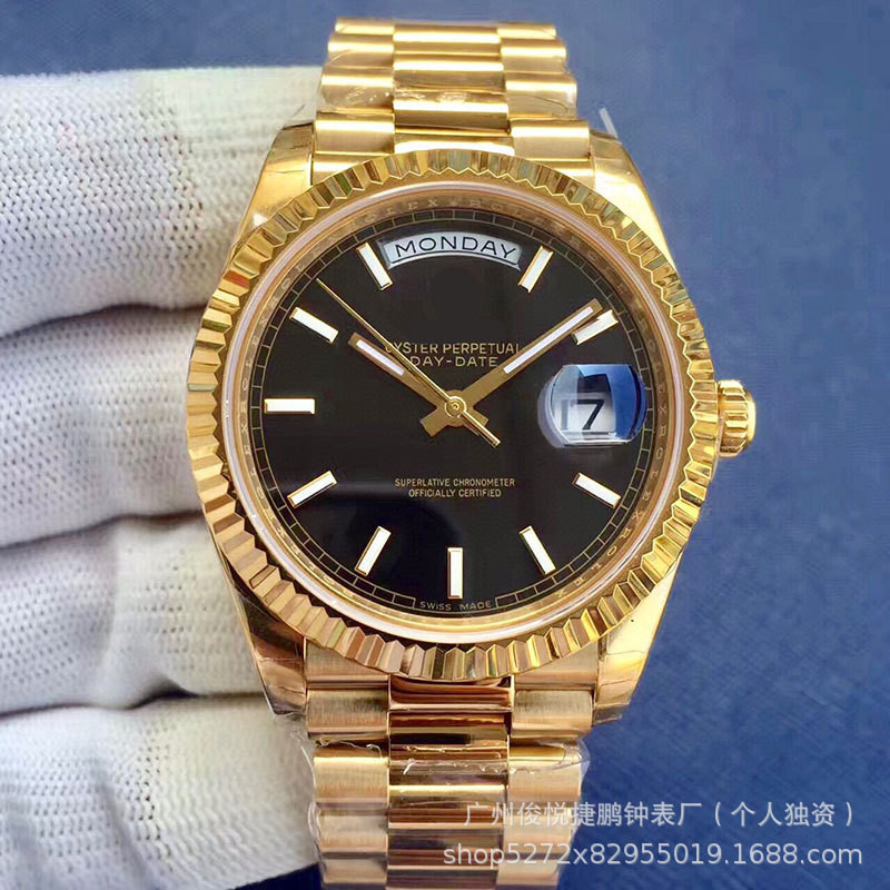 2024 Fashion Sports Lao Jia Weekly Log Watch Black Rock Candy ...