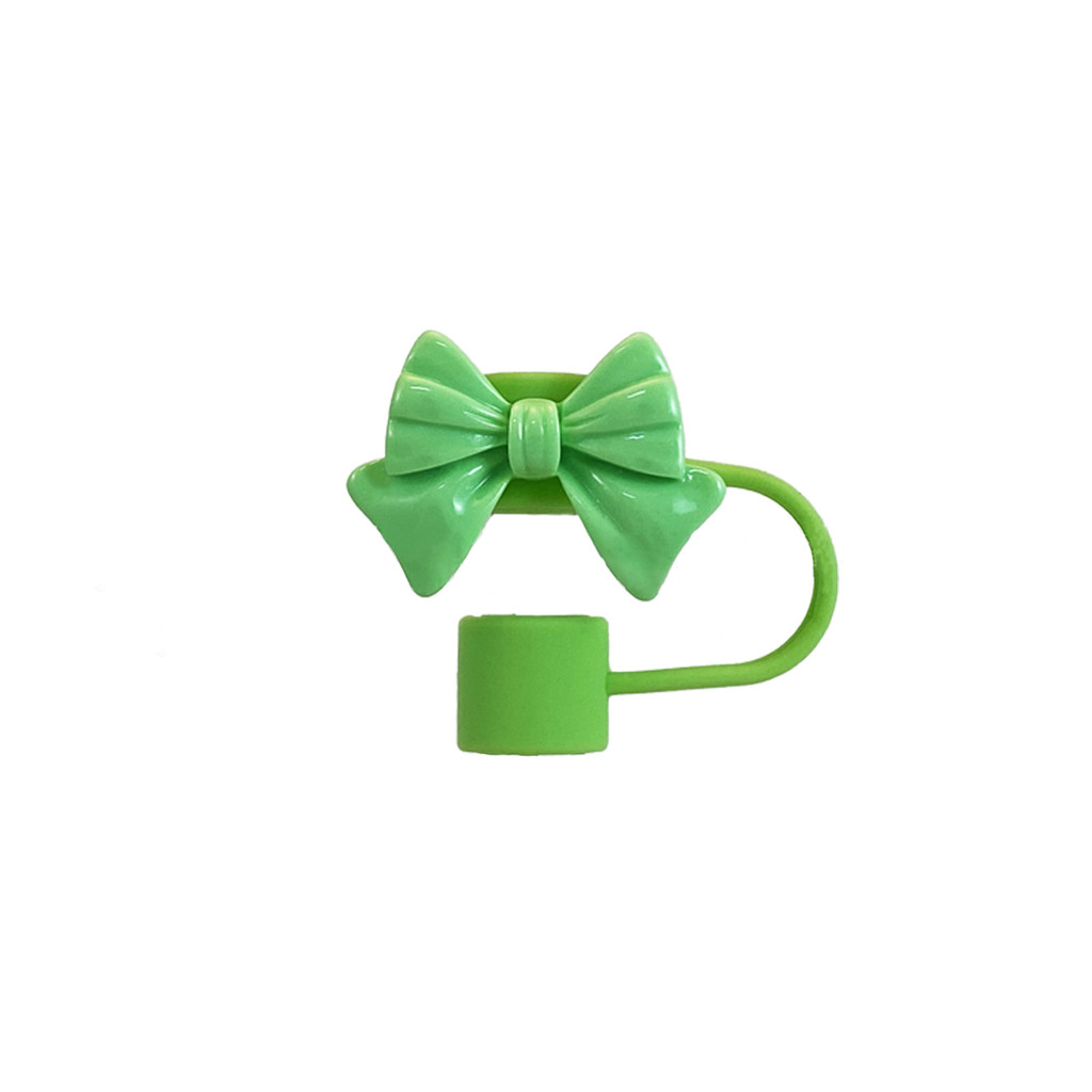 10mm Bow Straw Topper,Stanley Cup Straws Bow Straw Cover Cap Silicone ...