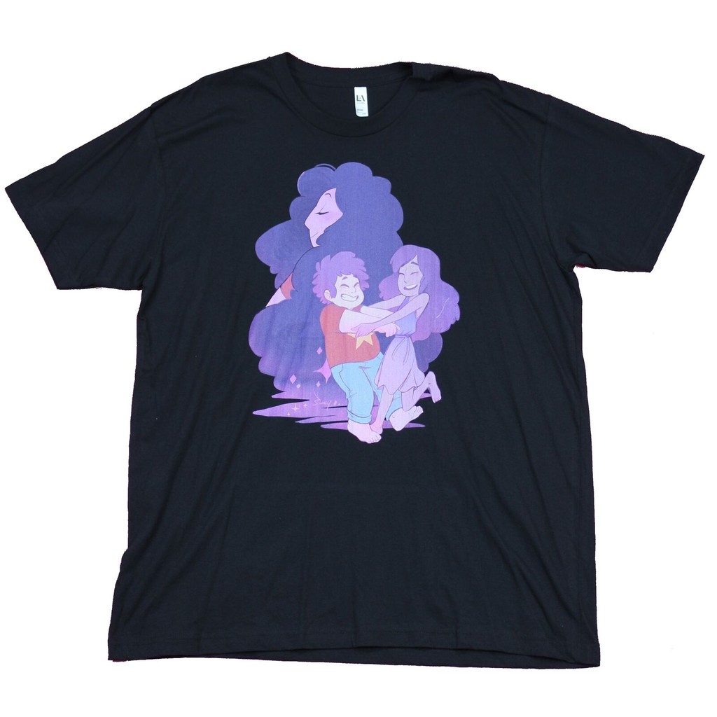 Steven Universe Adult New T-Shirt - Steven Dancing With Friend Pic ...