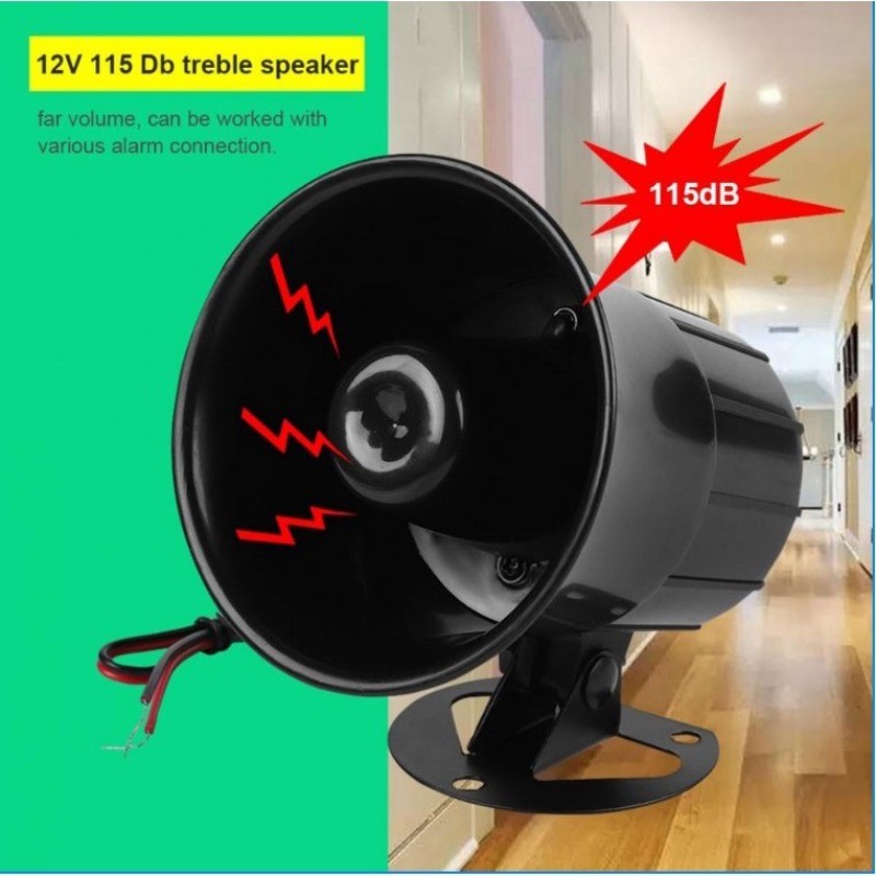 MS-130 SUPER LOUD 6 Tone Car Siren Electronic Loud Siren Horn for Car ...