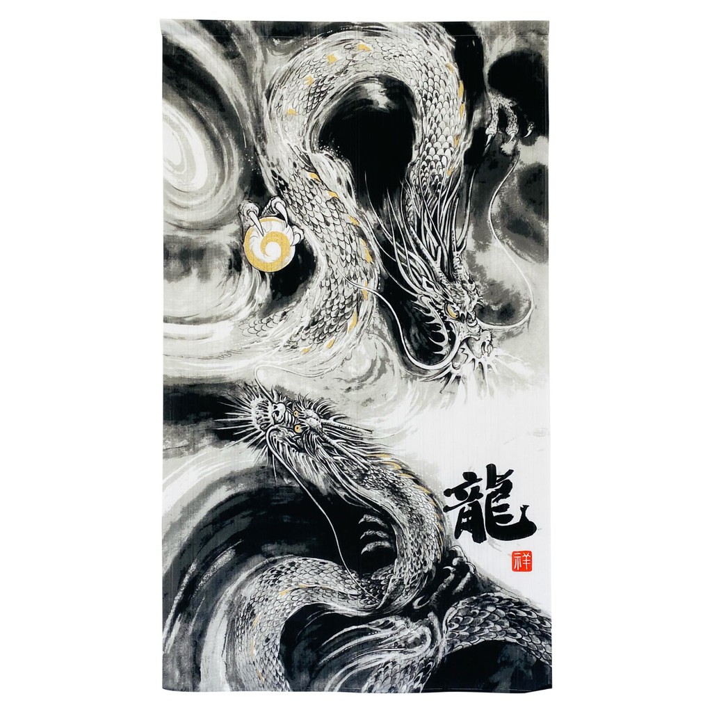 Stylish Japanese Noren Curtain - Modern Design with Traditional ...