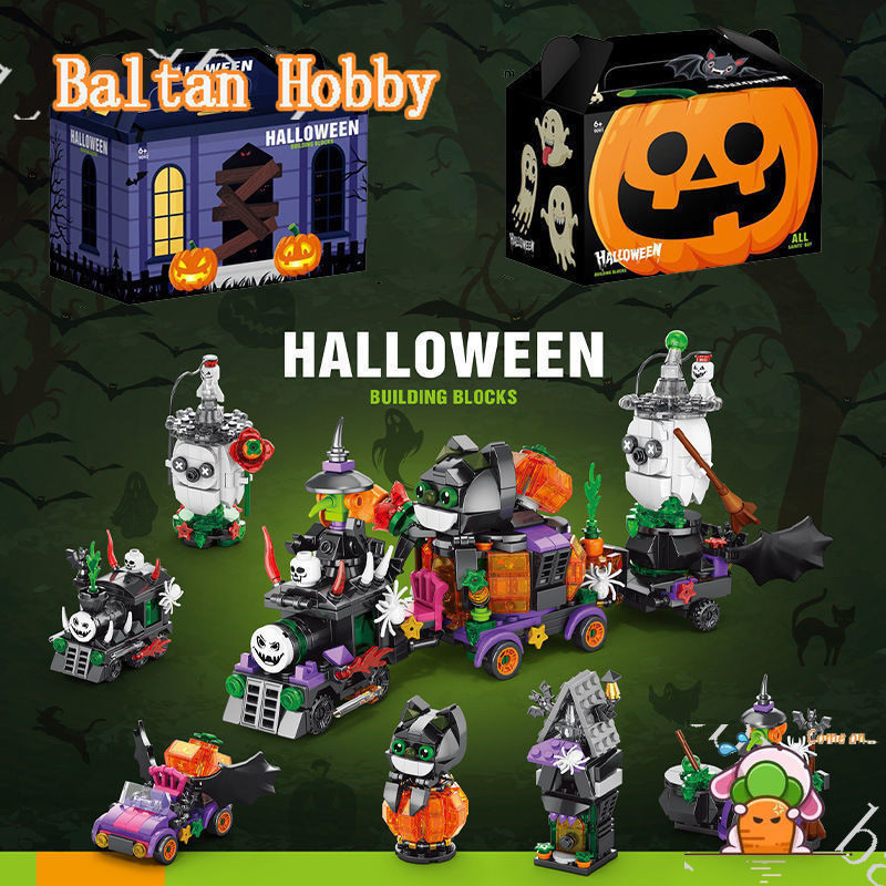 Baltan Hobby HN3X Small Particle building blocks Magic Ghost Pumpkin ...