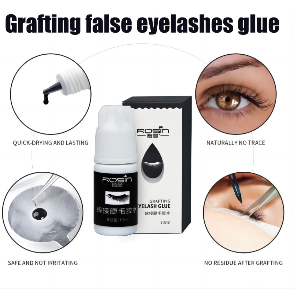 10ml Grafting Eyelashes Glue Toolsfor Eyelashes Extensions Glue 1 ...