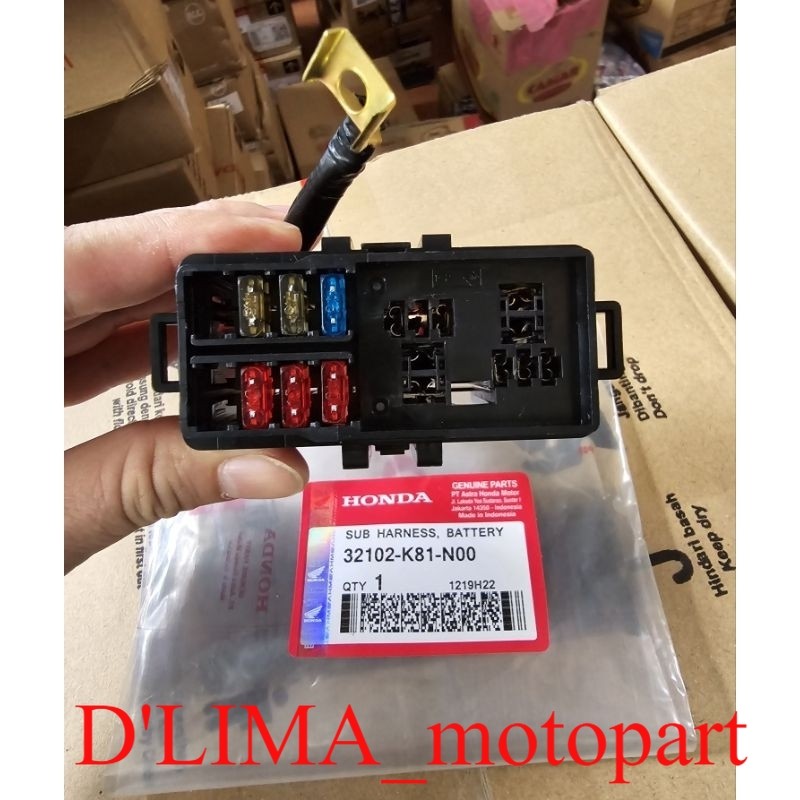 Original fuse box beat fi beat esp smooth starter K81 original | Shopee ...