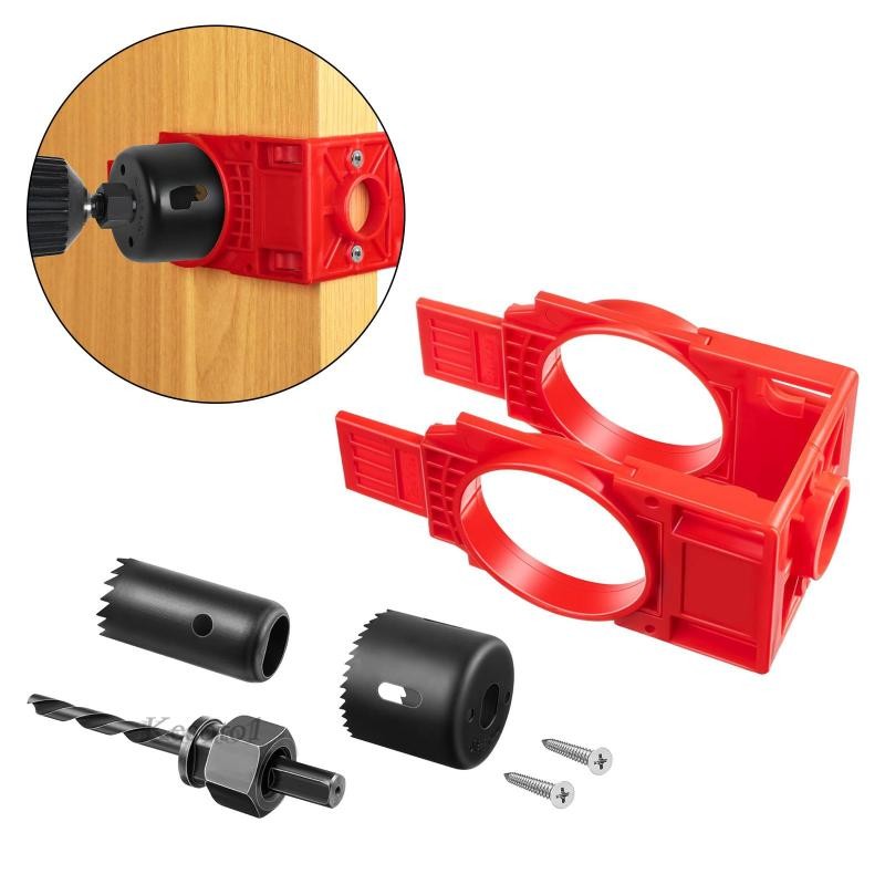 [Kesoto1] Door Lock Installation Set Wood Door Lock Hole Opener Kit for ...