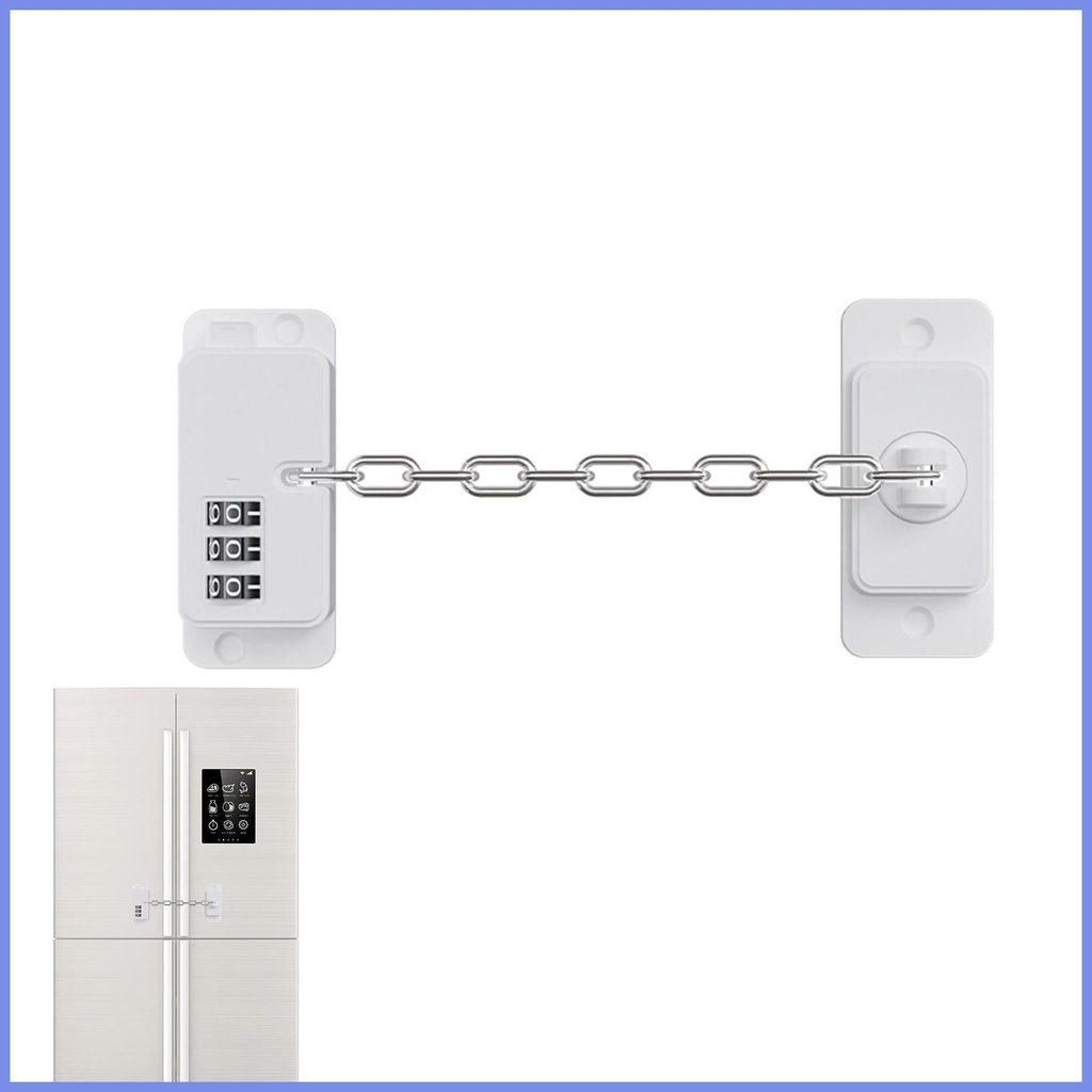Combination Lock For Refrigerator Child Proof Door Lock No Keys Needed ...