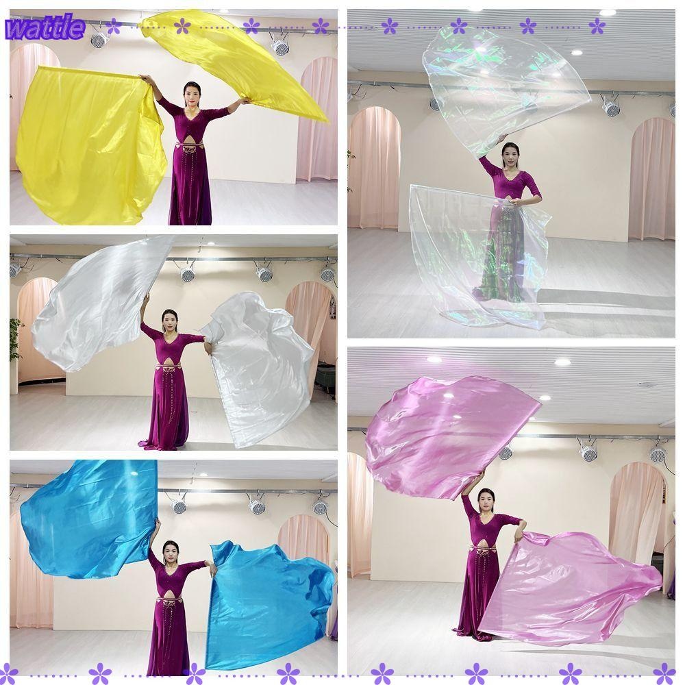 WATTLE Belly Dance Accessories Props, Multicolor Scalable Rods Semi ...