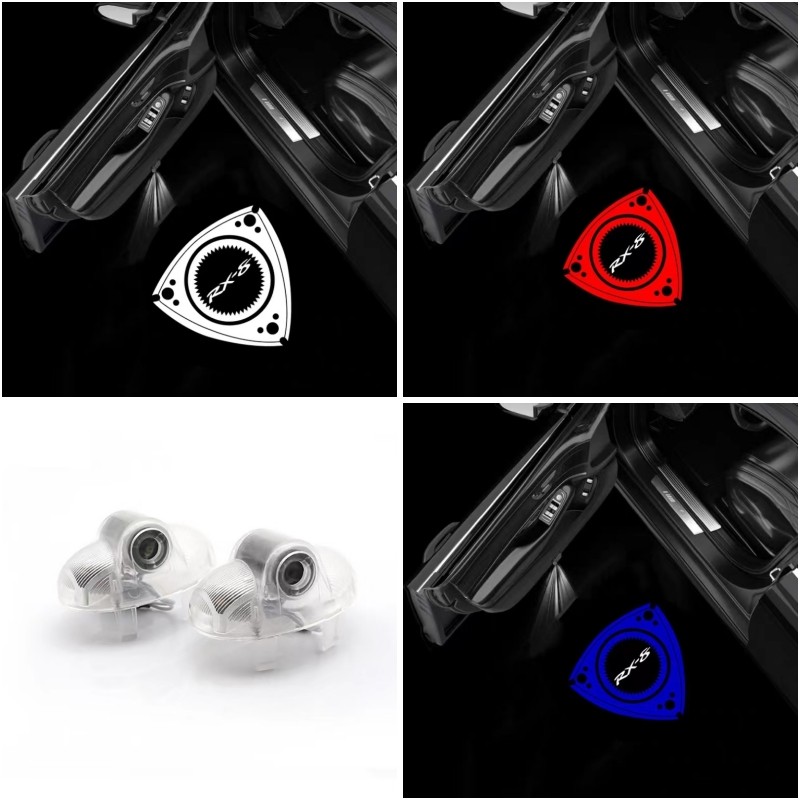 LED Car Door Badge Light Projector Courtesy Ghost Shadow Welcome Lamps ...