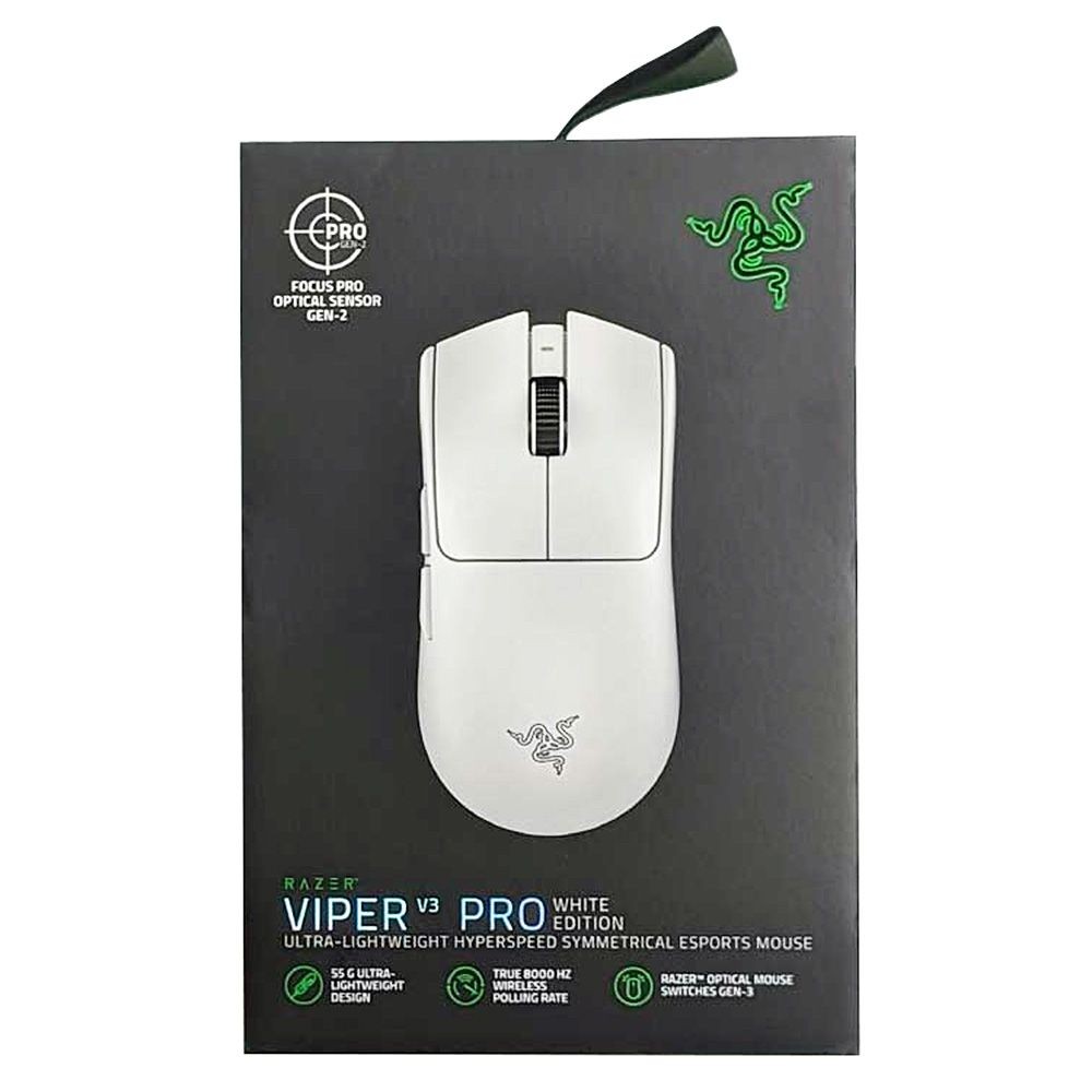 Razer Viper V3 Pro Ultralight Wireless Esports Mouse RZ01-0512 (White ...