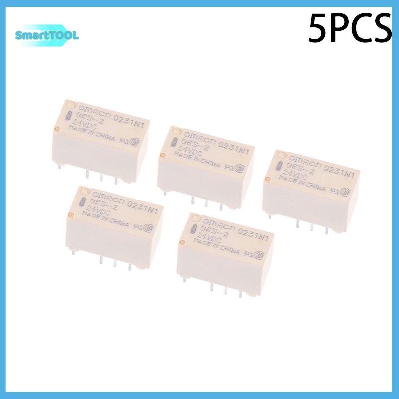 UTZN> 1 PCS New G6S-2 5VDC 12VDC 24VDC Signal Relay 8Pin DC 5V 12V 24V ...