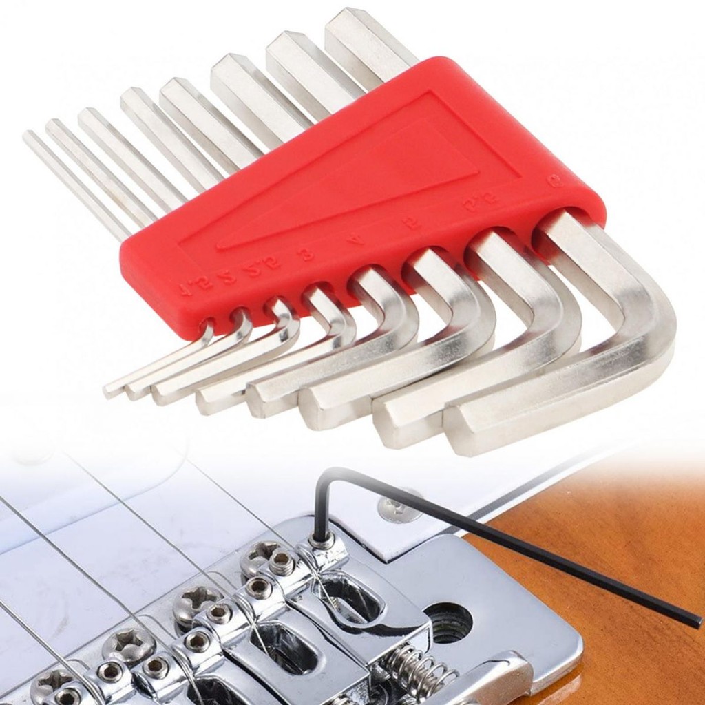 8pcs/lot L Type Hex Wrench Flat Head 1.5mm - 6mm Carbon Steel Allen ...