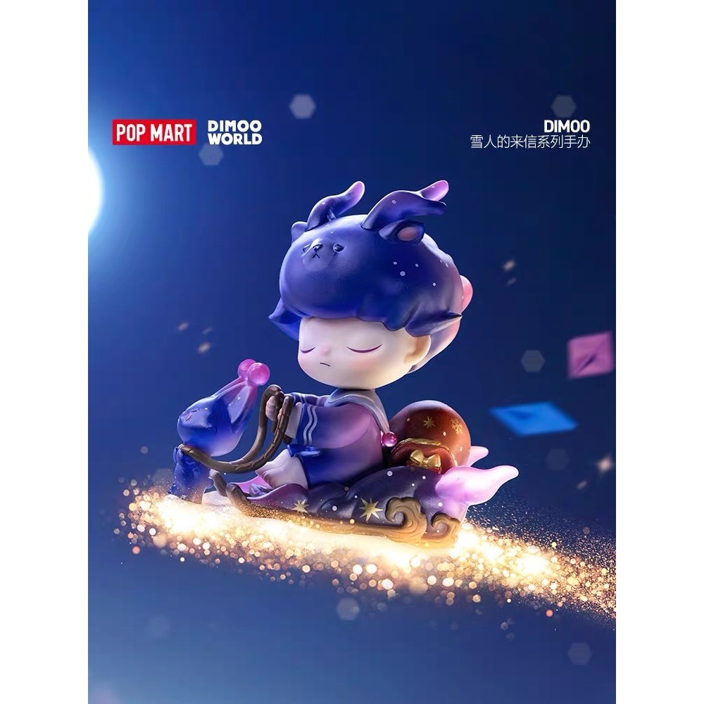 Popmart Official DIMOO Snowman's Letter Series Figure Gifts | Shopee ...