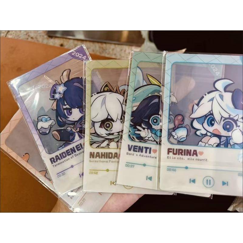 5Pcs/Pack Game Genshin Impact Figure Focalors Furina Venti Zhongli ...