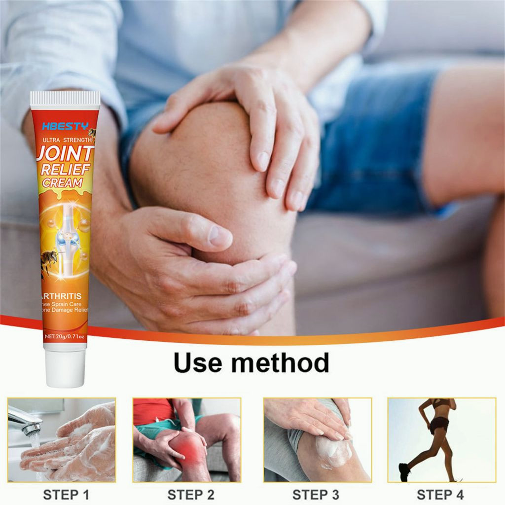 Bee Venom Joint Relief Cream Professional Pain Relief knee Propolis ...