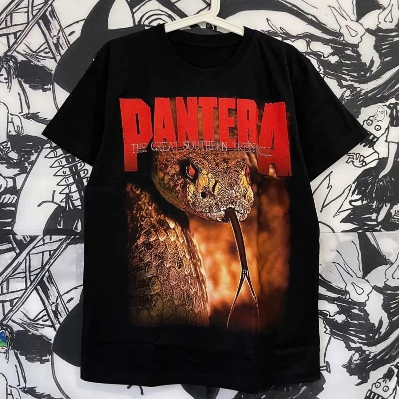 Summer Dress [Thai Version] Pantera Band Printed European and American ...