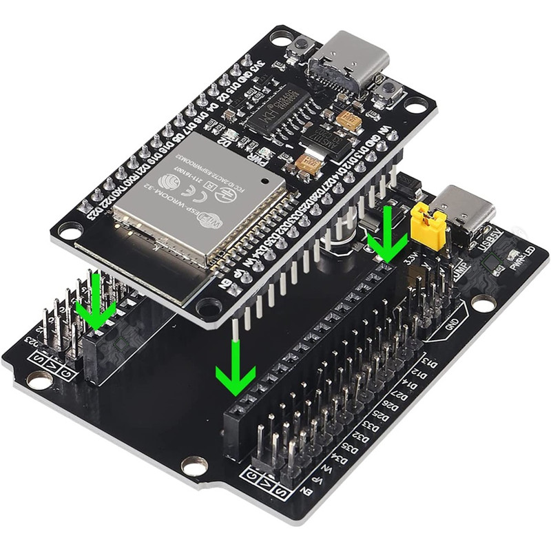 ESP32 KIT ESP32 Development Board ESP32 WROOM 32 with WiFi and ...