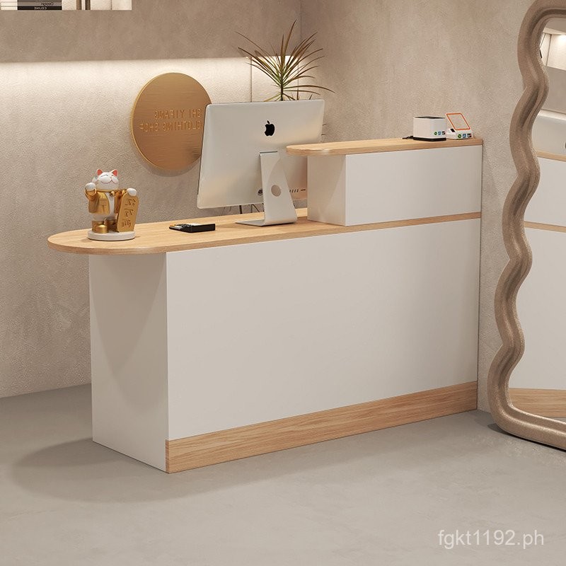 Front Desk Clothing Store Supermarket Small Beauty Salon Simple Bar ...