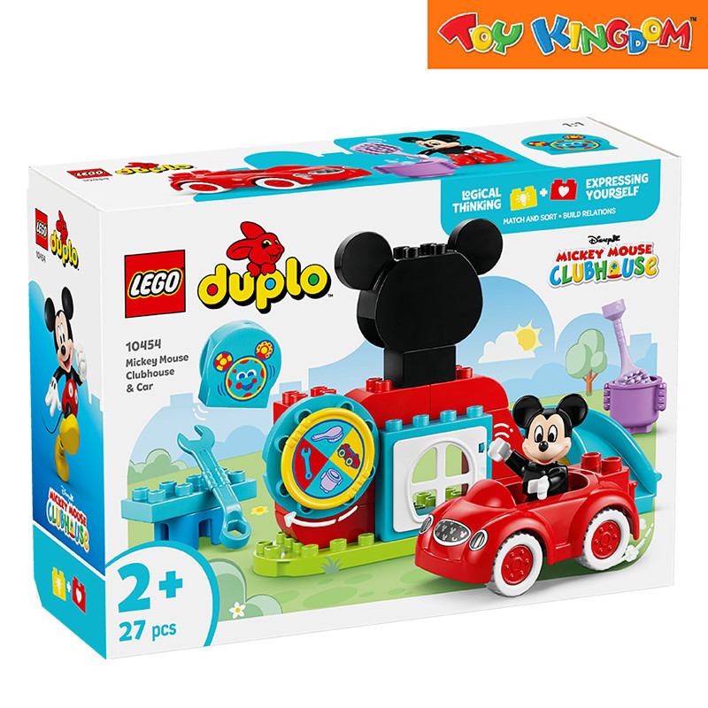 Lego DUPLO 10454 Mickey Mouse Clubhouse & Car 2025 27pcs Building ...