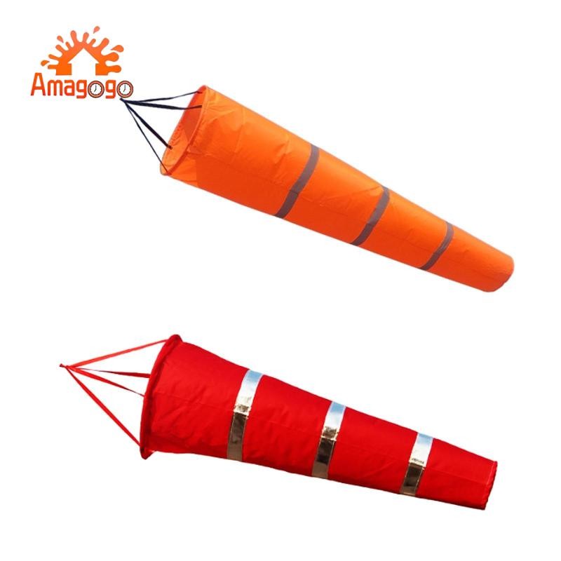 Amagogo Airport Windsock, Hanging Wind Sock, Weatherproof Reflective ...