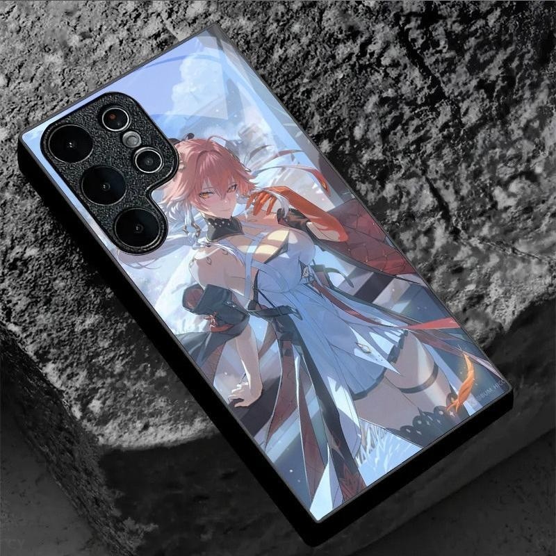 Changli Wuthering Waves 03 design Phone Case Glass for Samsung Galaxy ...
