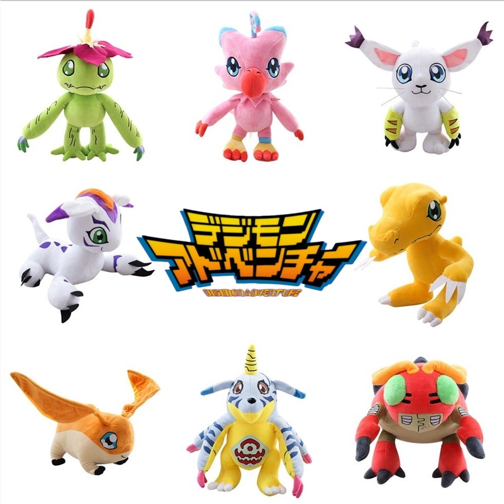 Digital Monster Digimon Adventure Agumon/Gabumon/Piyomon/Tentomon ...