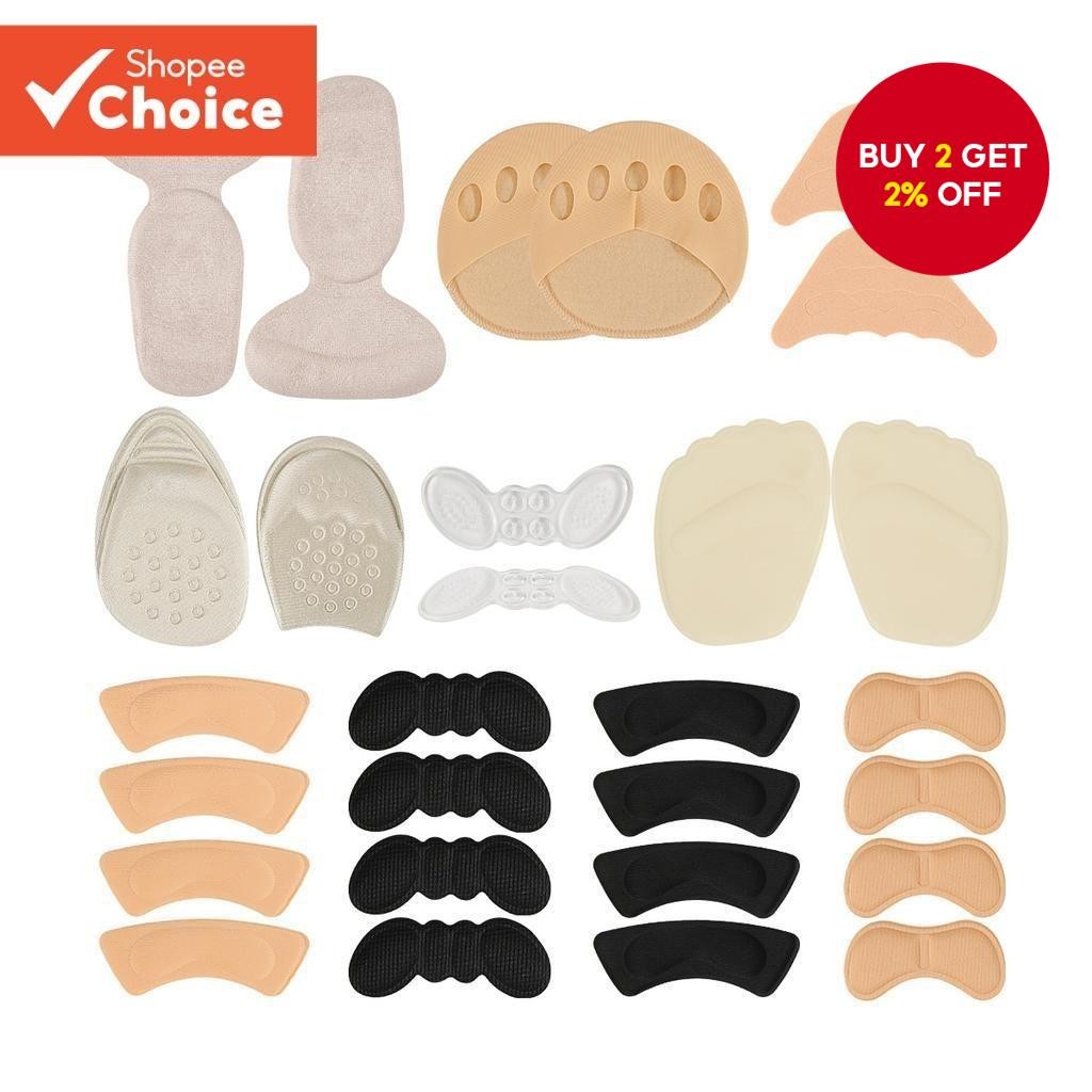 18 Types Shoe Insoles Heel Pads For Large Shoes Forefoot Cushion High ...