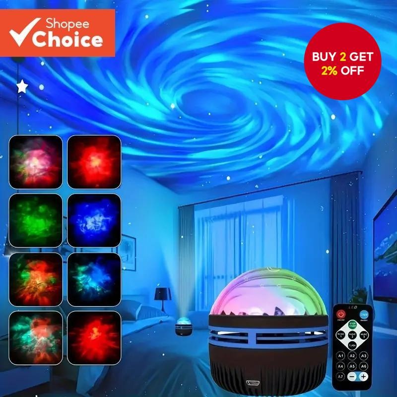 1 Piece Decoration Multifunctional USB Power Projection Light, Northern ...