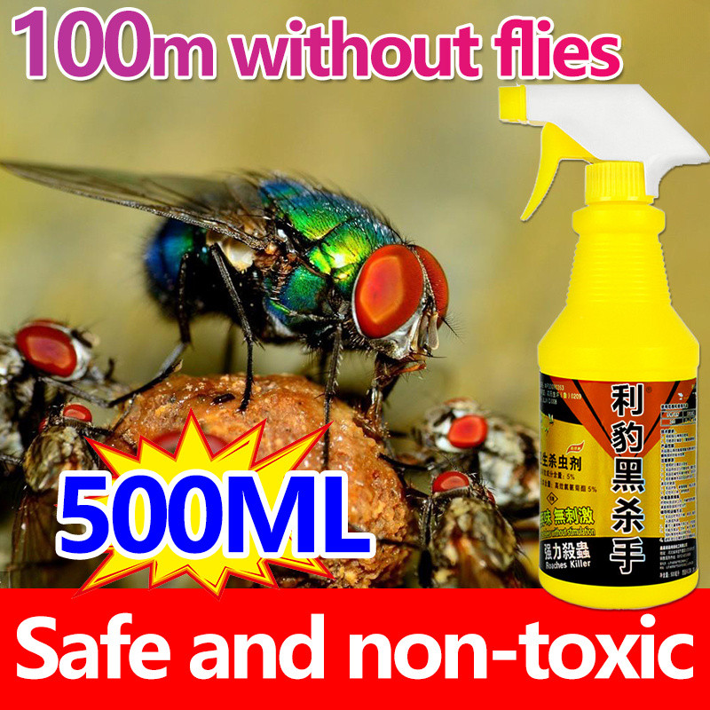 Fly killer spray 500ml fly repellant fly spray killer langaw spray ...