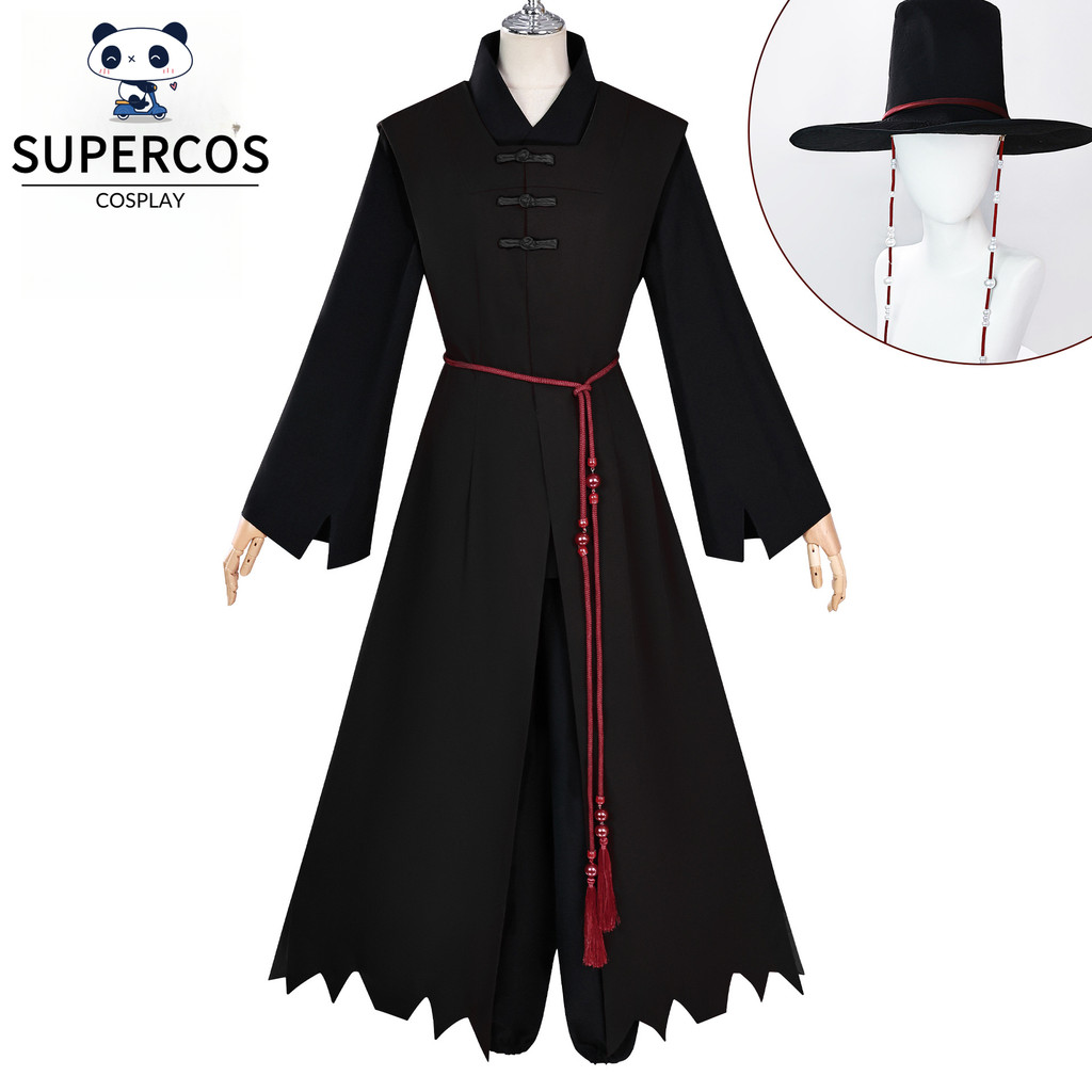 K-POP Demon Hunters Saja Boys Jinu Cosplay Stage Costume Set for Comic ...