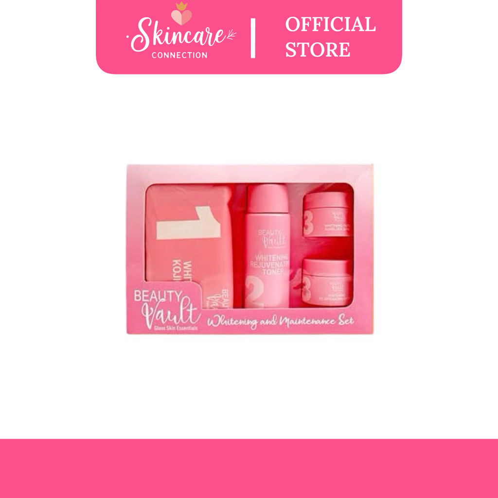 Beauty Vault Whitening And Maintenance Set All Skin Types | Shopee ...