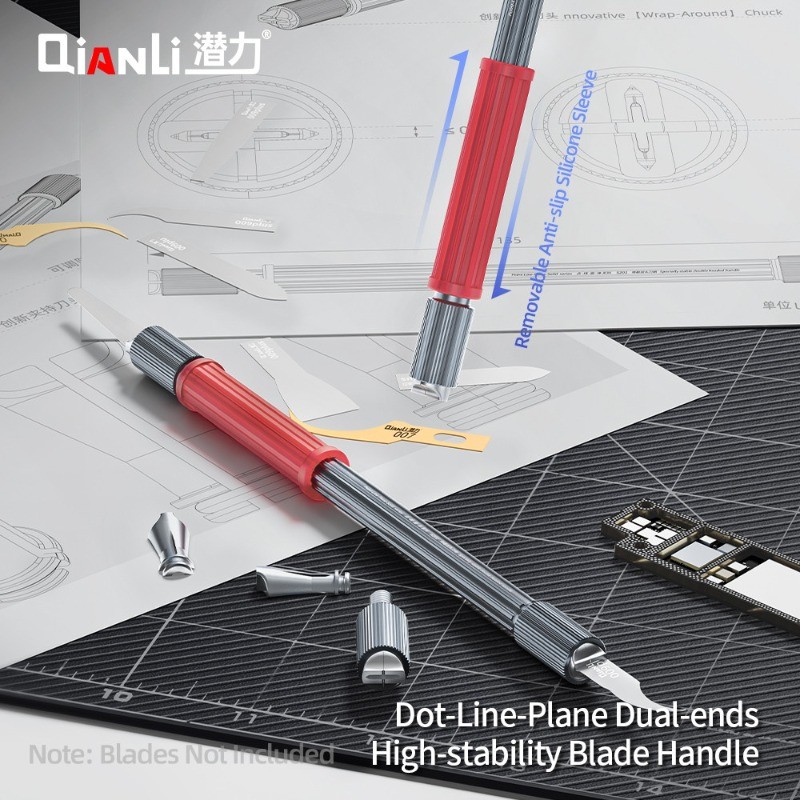QianLi Dual End Blade Handle Ultra Stable Collet Design Horizontal ...