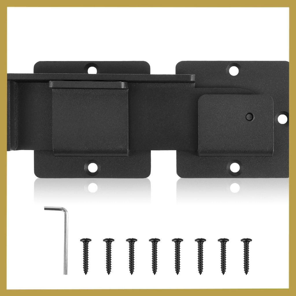 Flip Gate Latch Lock with Padlock Holes for Outdoor Wooden Fence Swing ...