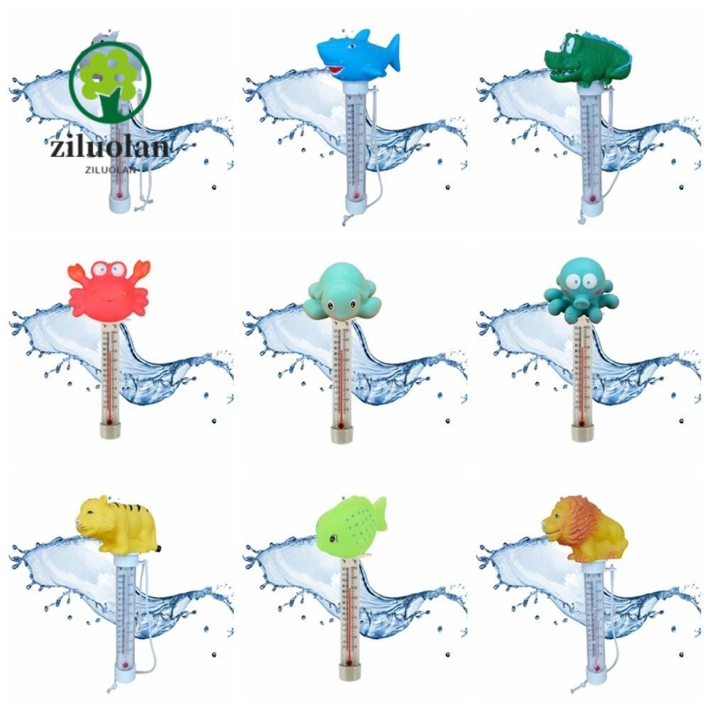 ZILUOLAN Swimming Pool Thermometer, Floating PVC Pool Water Temperature ...