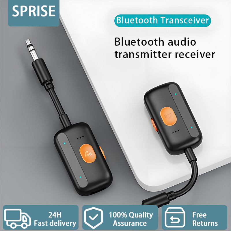 SPRISE Bluetooth 5.4 Audio Receiver Transmitter Wireless Transceiver 3 ...