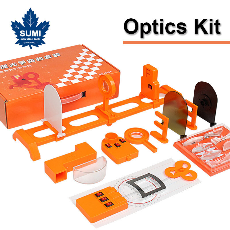 COD-Physics Optical Experiment Kit Concave Convex Lens Set Small Hole ...