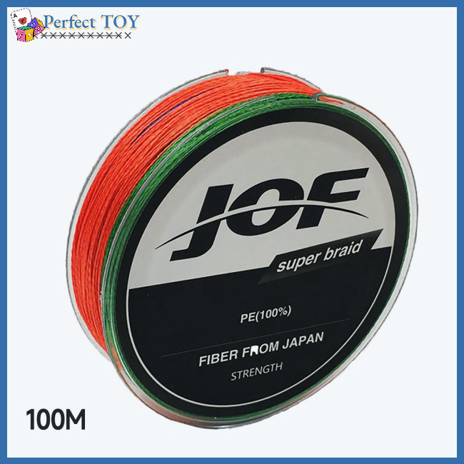 Perfect 1 Roll 100m Fishing Line 4 Strands Anti-biting Super Strength ...