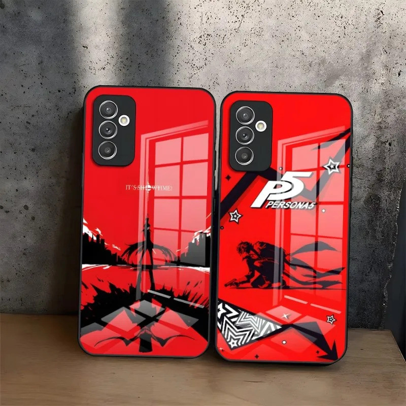 Anime Persona 5 Phone Case for Samsung Galaxy S24 Ultra A11 A14 A22 A54 ...