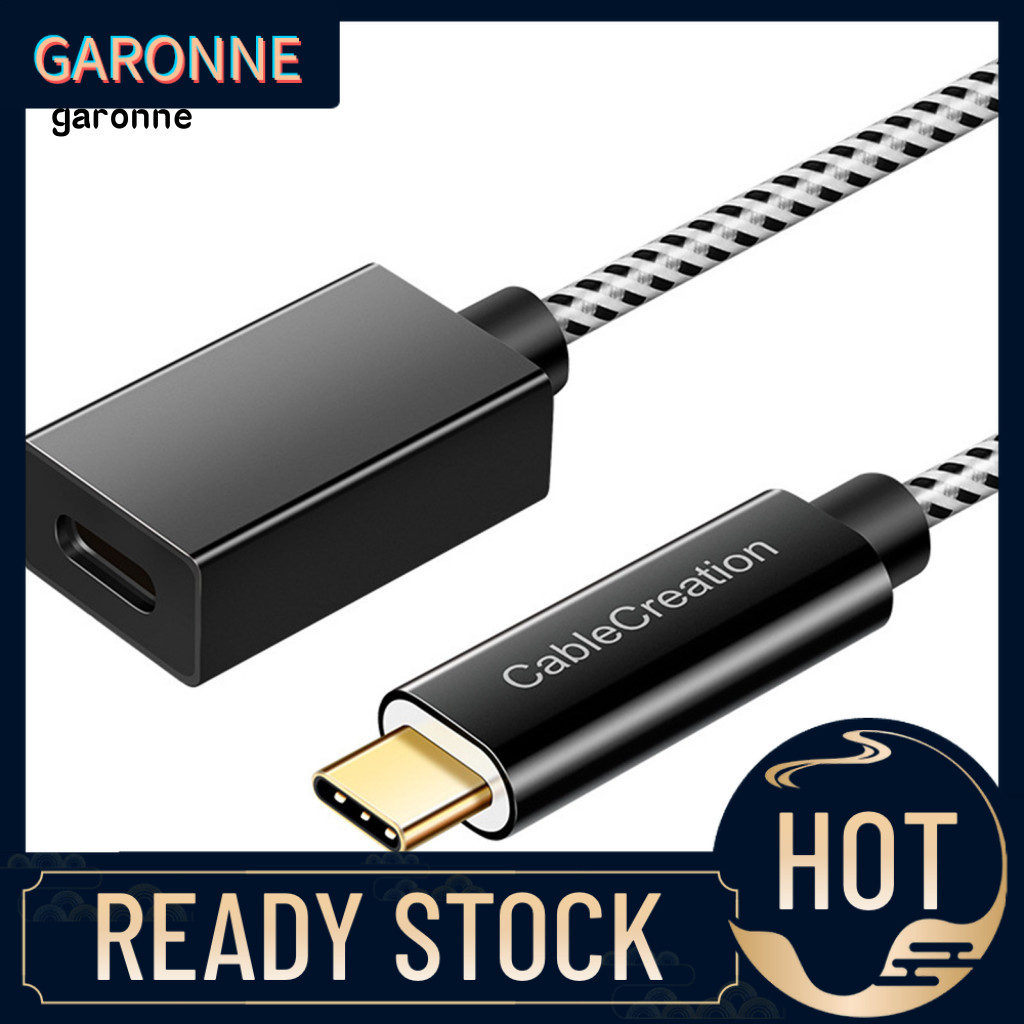 GAR USB-C Extension Cable 10Gbs Stable Transmission Flexible Strong Performance Extended Data ...