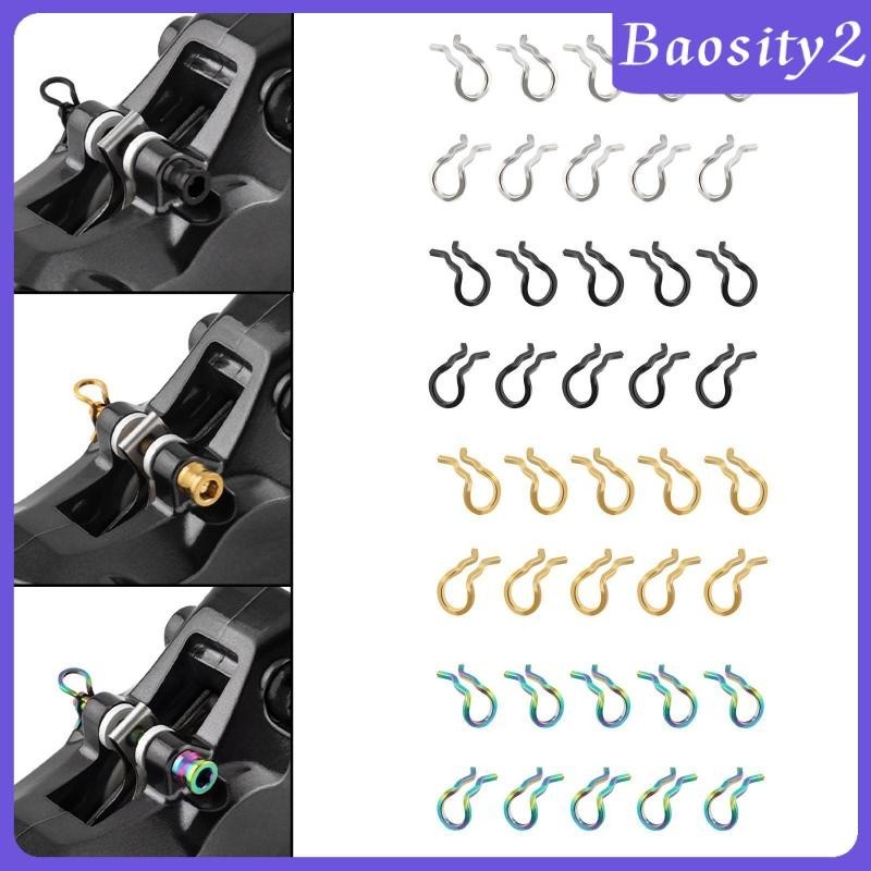 [Baosity2] 10x Brake Pads Split Pins Brake Calipers Fastening Snap ...
