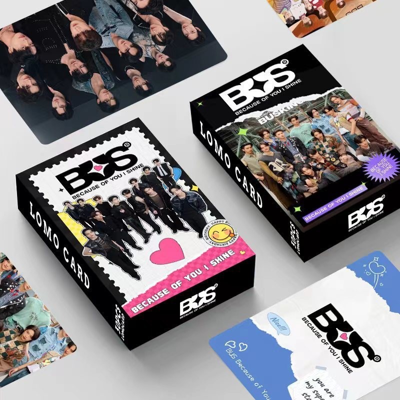BUS Because of You I Shine Album Lomo Card Photocard 30pcs/box | Shopee ...