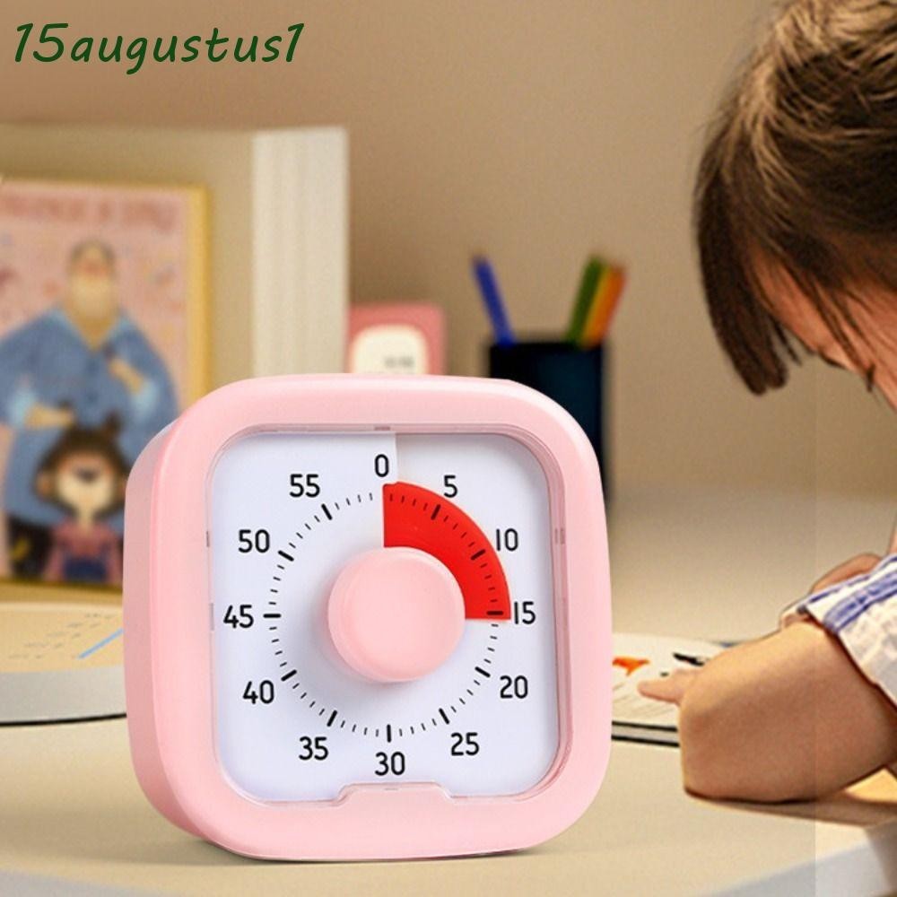 AUGUSTUS Visual Timer, Silent 60-Minute Countdown Timer, Multi ...