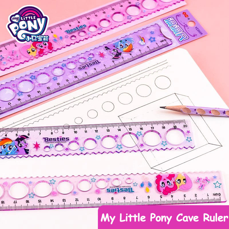 iigen Cartoon My Little Pony Character Student Hole Ruler Children's ...