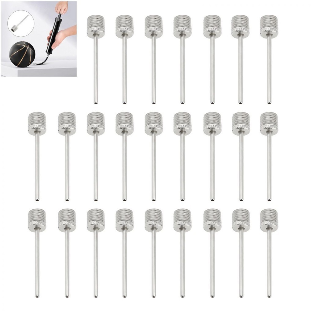 Stainless Steel Air Ball Pump Inflation Needle Pins for Football ...