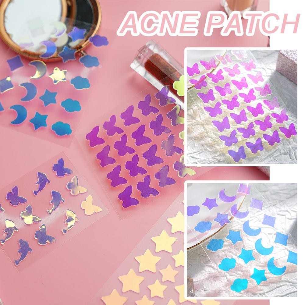Colorful Alien Acne Patch Water Colloidal Anti Acne Patch | Shopee ...