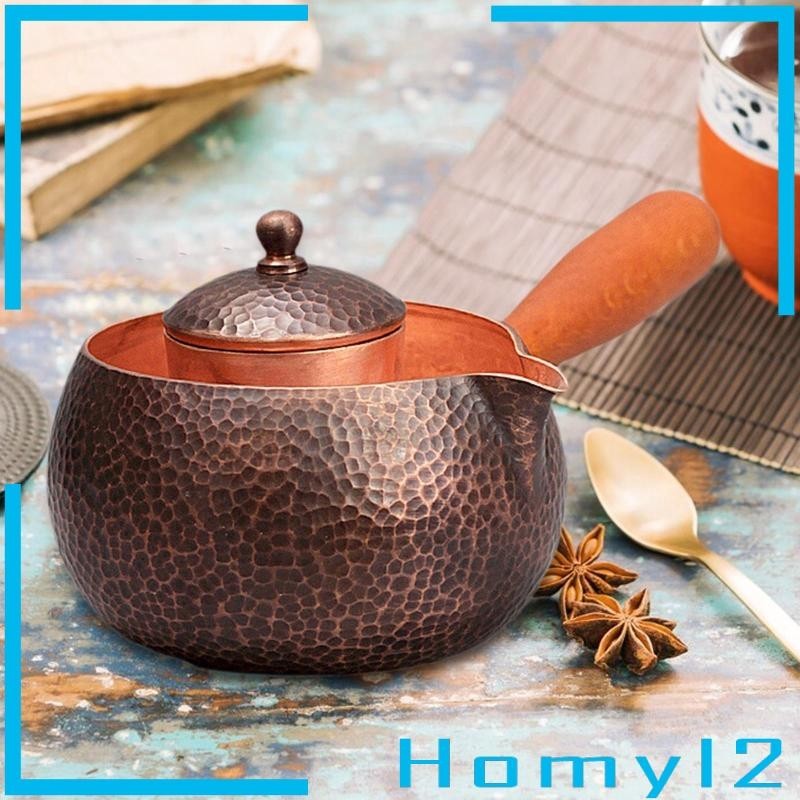 [HOMYL2] Copper Tea Kettle Handcrafted Loose Leaf Tea Maker for Picnic ...