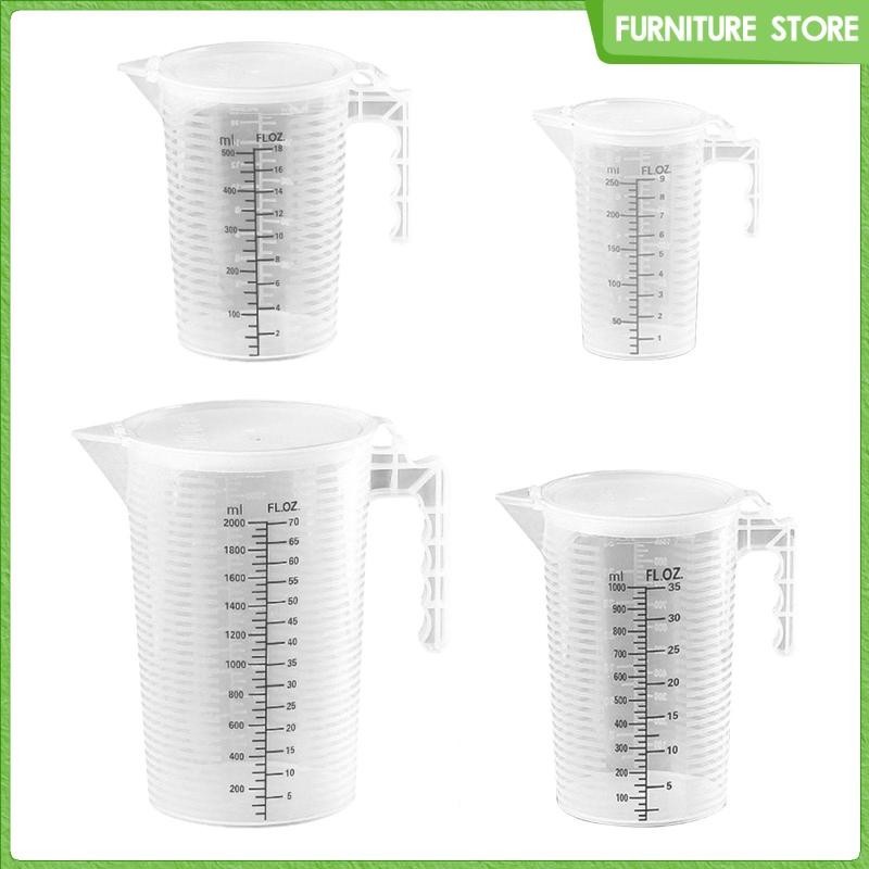 [Wishshopeelxj] Measuring Cup with Lid, Measuring Container with Handle ...