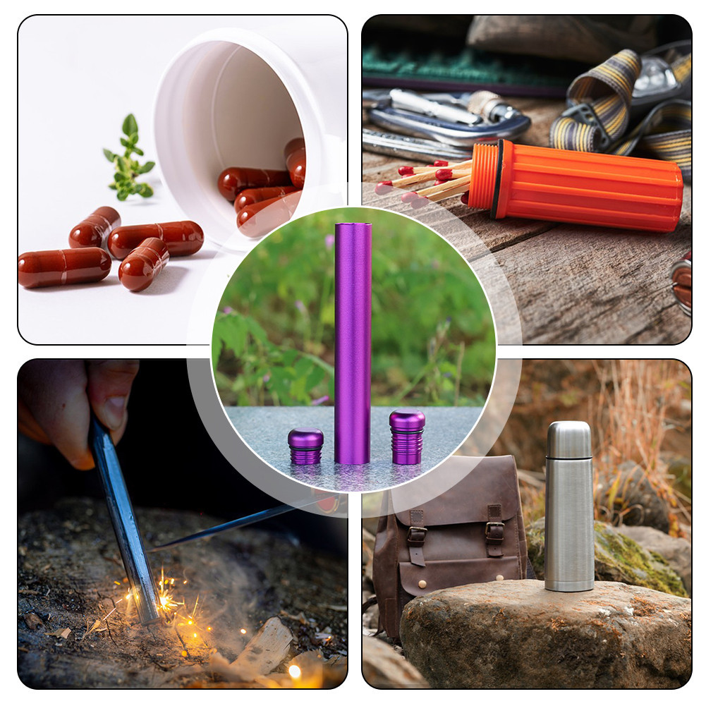 Aluminum Metal Tube Conetainer, Portable Airs Tight Metal Tube ...