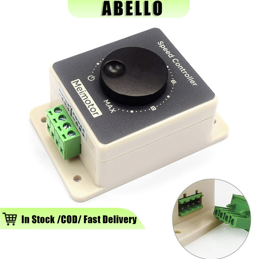 20A 12V/24V/36V/48V PWM DC Motor Regulator Waterproof High Power Speed ...