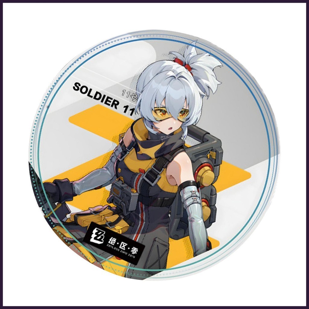 Badge Anime Badge Funny Unique Tag & Favor Reel Multi-purpose Use Cute ...